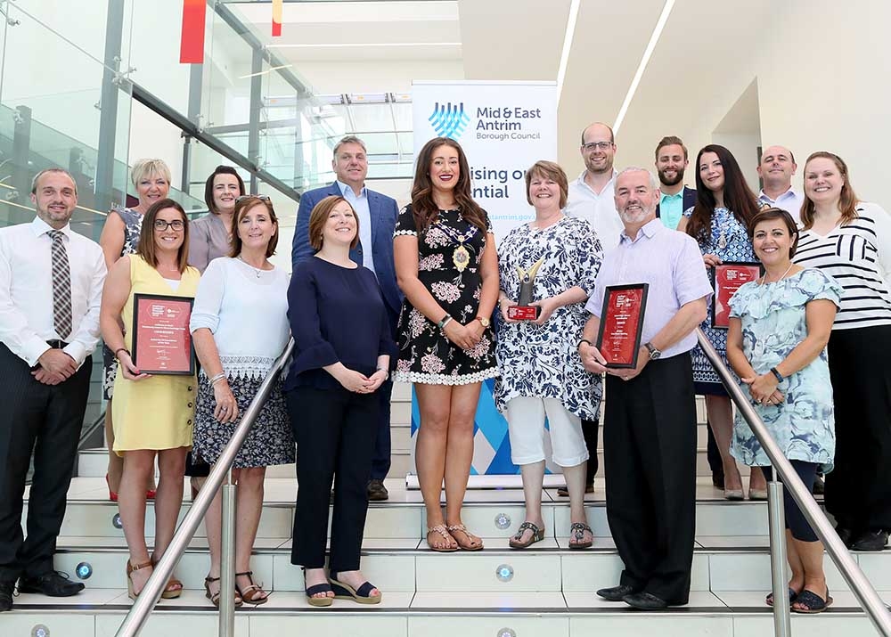 Mayor toasts Mid and East Antrim’s success at Tourism NI awards | Mid ...